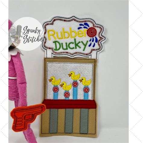 Rubber Ducky Elf Carnival Game