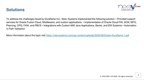 Ppt Oracle Fusion Cloud Implementation Helps Duraflame Automate