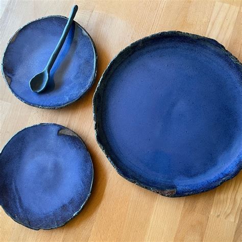 Red Ceramic Platter Large Pottery Platter Handmade Serving Platter Red Dinnerware Serving