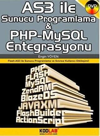 AS3 İle Sunucu Programlama ve PHP MySQL Entegrasyonu Satın Al İstanbul
