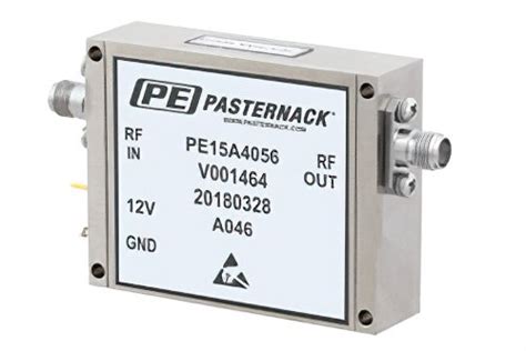 1 Watt P1dB 2 GHz To 18 GHz Medium Power Amplifier SMA 30 DB Gain 37 DBm IP3