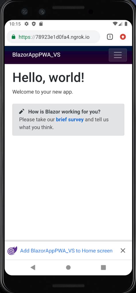 Aspnet Core Blazor Webassembly で Pwa プロジェクトを作成しよう Netcore Qiita