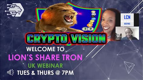 Official Lions Share Tron Uk Webinar Youtube