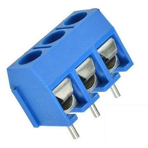 Block Terminal 2ways 5 08mm Blue