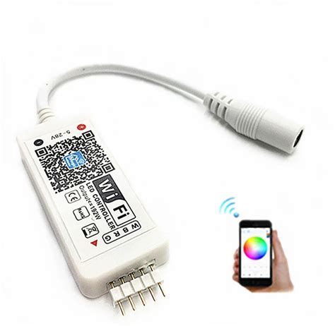 Wifi LED RGB RGBW Controler DC V MIni Wifi RGB LED Controller For RGB LED Strip In RGB