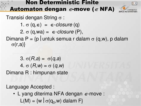 Ppt Pertemuan 2 Finite Automata Dfa And Nfa ‏ Powerpoint Presentation Id 4387967