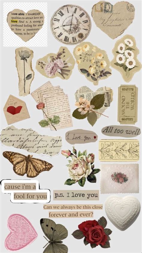 Pin By • • On Collage Vintage Paper Printable Scrapbook Scrapbook