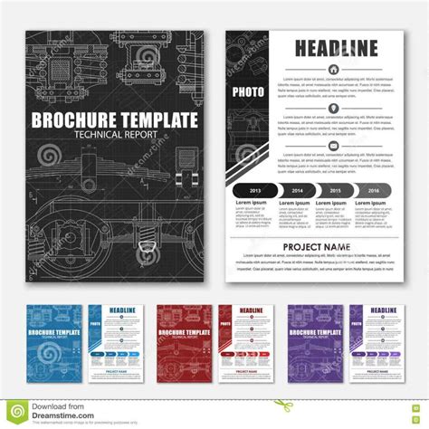 Engineering Brochure Templates