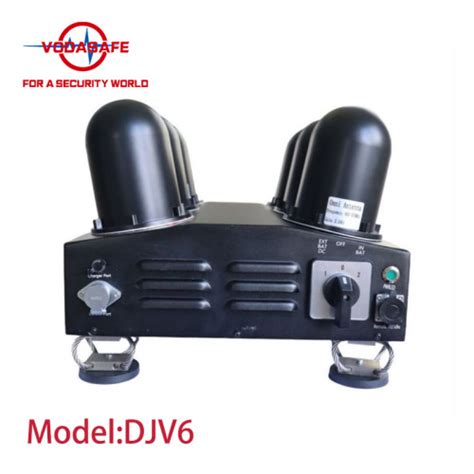 Vehicle Mounted Fpv Drone Countermeasures Anti Drone Equipment Jammer 6 Band High Power Protection