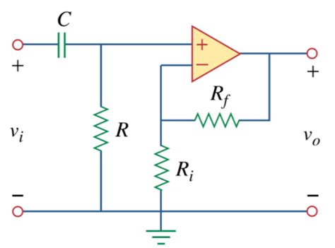 Solved Obtain The Transfer Function Of The Active Filter