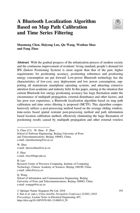 Pdf A Robust Turn Detection Algorithm Based On Periodic Signal