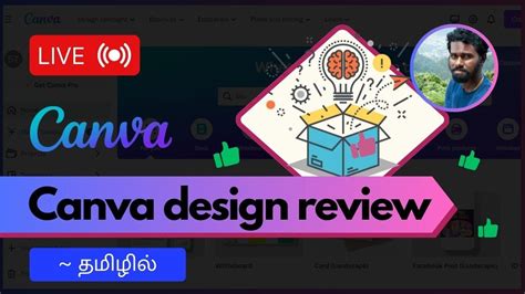 🔴day 79 Lets Be Creative Canva Task Review Cyberdude Live Internship Youtube
