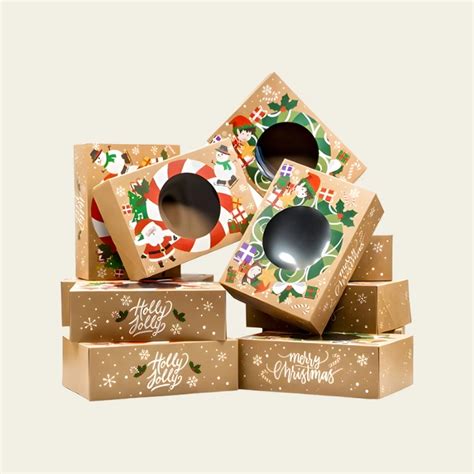 Christmas Cookie Boxes Order Custom Boxes No Minimum Thy Custom Boxes