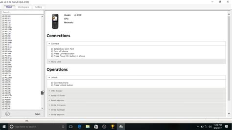 Z3x Lg Tool 2017 Without Box Readwrite Flash Repair Imei