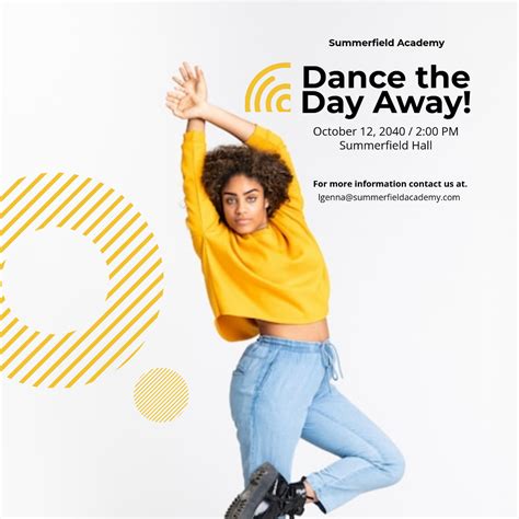 Free School Event Instagram Post Template To Edit Online