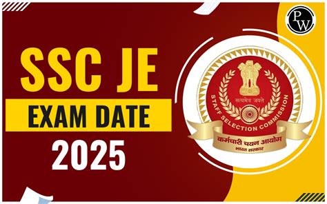 Ssc Je Exam Date 2025 Postponed Latest Update