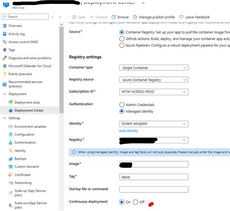 Azure App Service Not Pulling Latest Image From Docker Registry Stack Overflow