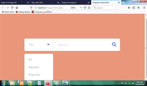 Cara Membuat Dropdown Di Search Box Dengan Javascript Inwepo