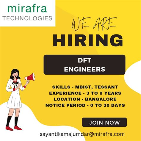 sayantika majumdar on linkedin hiring dft engineers dft mbist cad