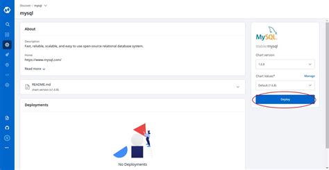 Deploying Mysql Helm Chart Devtron