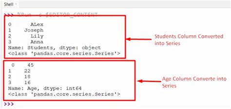 How To Convert Pandas Dataframe To A Series Its Linux Foss