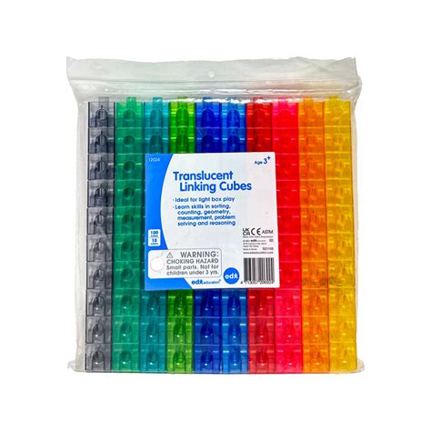 Translucent Linking Cubes Learningstore Singapore
