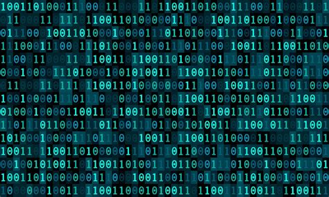 Binary Code Seamless Pattern Digital Binary Code Zero And One Background Cyber Security