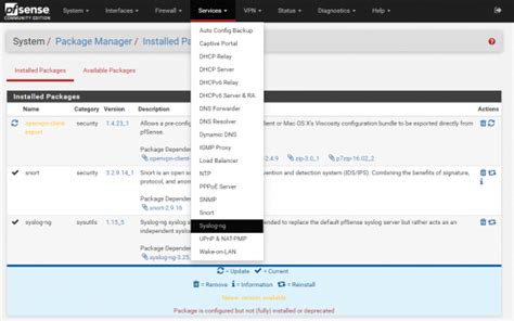 Configuring A Syslog Server On PfSense With The Syslog Ng Package Matrixpost Net