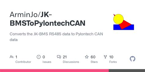 Github Arminjojk Bmstopylontechcan Converts The Jk Bms Rs485 Data To Pylontech Can Data
