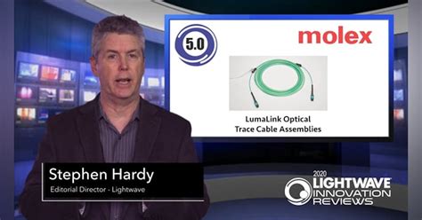 Molex Lumalink Optical Trace Cable Assemblies Lightwave