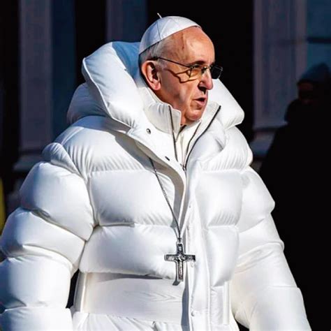 명품 롱패딩 걸치고 길거리 등장한 프란치스코 교황｜여성동아