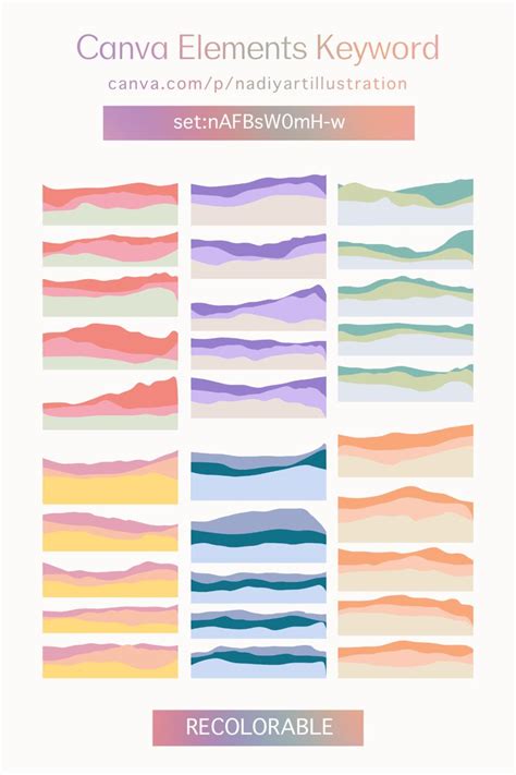 Canva Elements Canva Elements Keyword Aesthetic Wave Border Artofit