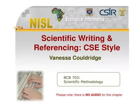 PPT Scientific Writing Referencing CSE Style PowerPoint Presentation ID 213023