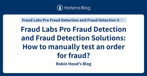 Fraud Labs Pro Fraud Detection And Fraud Detection Solutions How To