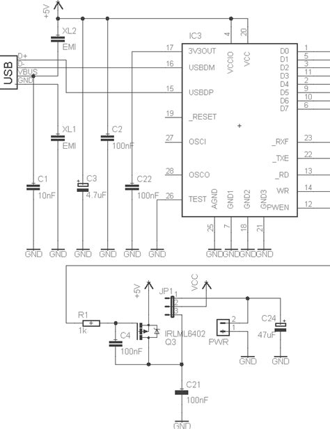 3 Usb Interface Schematic Download Scientific Diagram