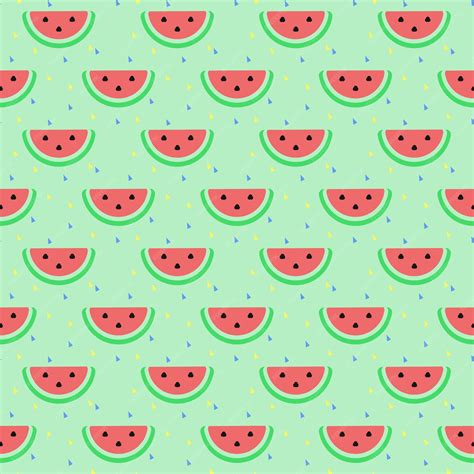 Fond Décran De La Pastèque Vecteur Premium