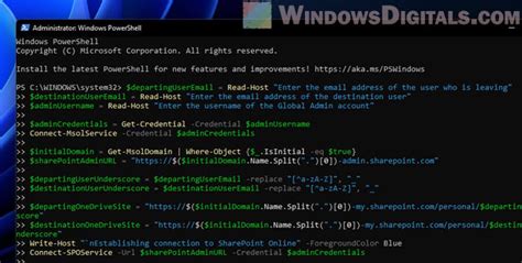 Powershell Script To Copy All Onedrive Files To Another User