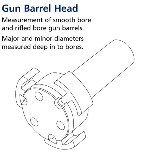 Gun Barrel Gage For Measurement Of Gun Barrels And Rifle Barrels