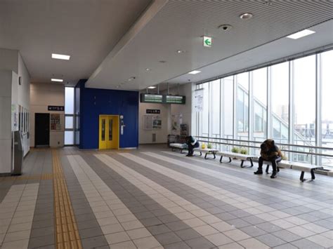 白石駅 改札画像 net