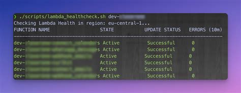 Monitor Aws Lambda Functions Easily Using A Bash Script ⇝ Ajaxray ⇝
