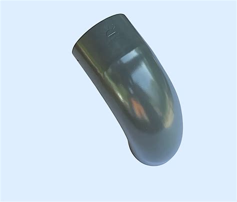 4 Galvanized Steel Elbow Sunrise Welded Seam 72° Plain Elbow