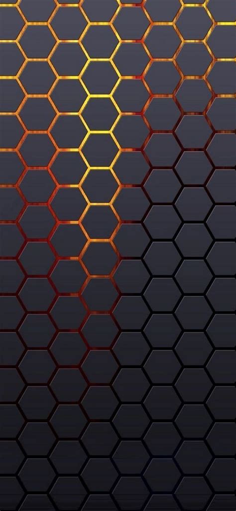 Hexagonal Grid Background Iphone Se Free Download