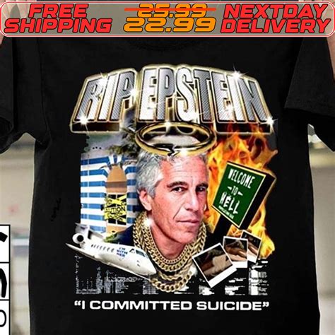 Best Rip Epstein I Committed Suicide Shirt • Picturestees Clothing Llc