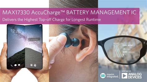 analog devices battery management ic delivers longer battery runtime