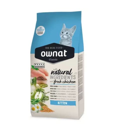 Корм для кошек Ownat Kitten Classic Сухой корм для котят с курицей | отзывы