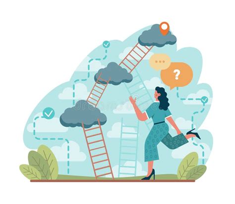 Labyrinth Concept Hard Choice Or Confusion Idea Stock Illustration Illustration Of Skill