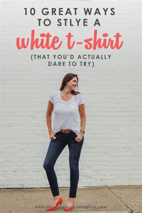 How To Dress Up A White T Shirt Simple Style Guide Tips