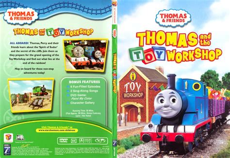 Thomas And The Toy Workshop Slimcase Dvd Cover Anchor Bay