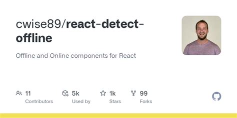 github cwise89 react detect offline offline and online components