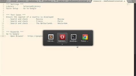 Robot Framework и Selenium введение в автоматическое тестирование веб сайтов Youtube
